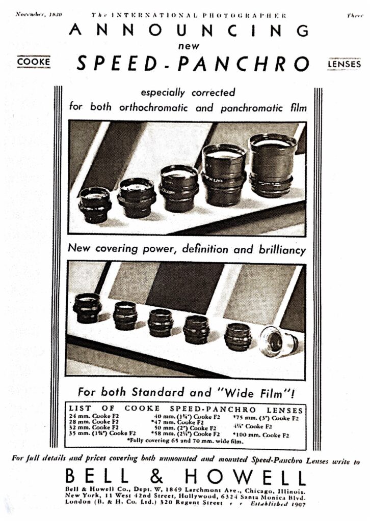 The history of Panchro (part 1) - Cooke Optics